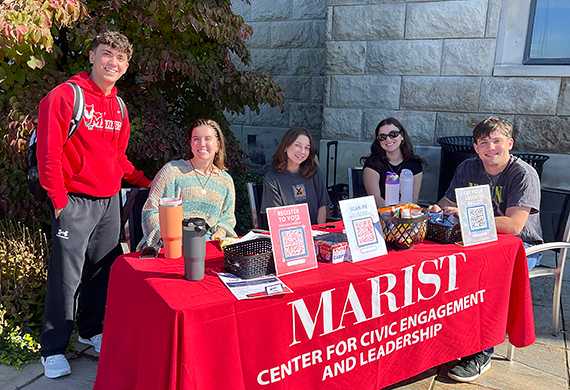 Marist Students Ensure Peers are Prepared to Vote - Marist University